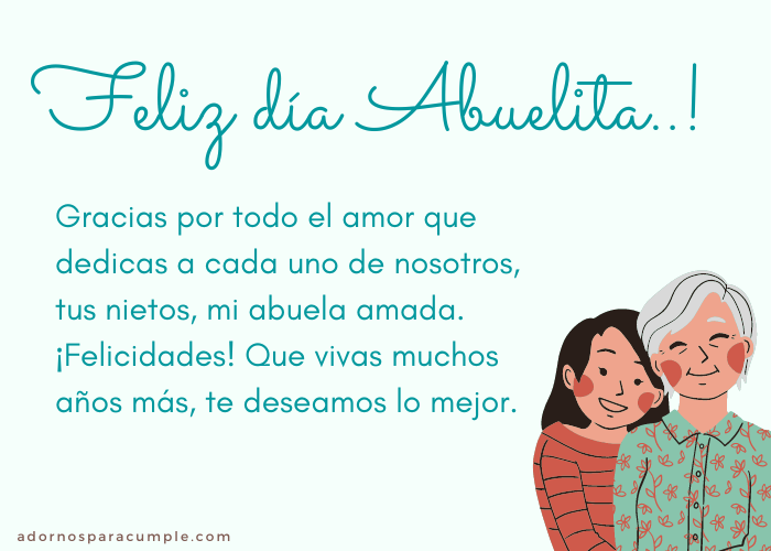 Frases De Cumpleaños Para Abuelas